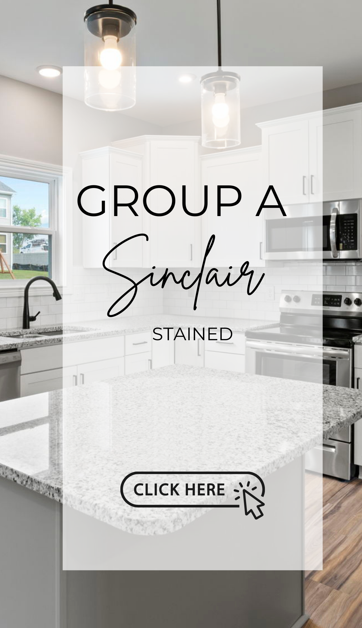 Cabinets (Group A) - Sinclair Stained – James Monroe Homes Design Center